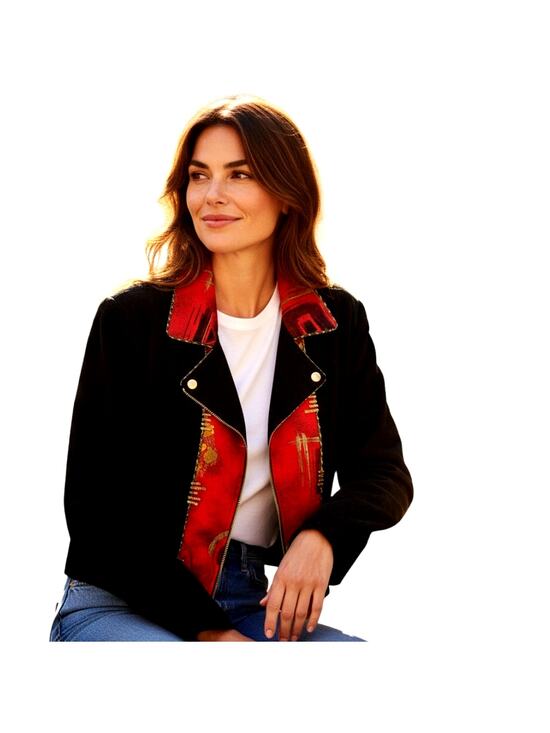None and/or Unknown | Jackets & Coats | City Girl Small Black Red ...